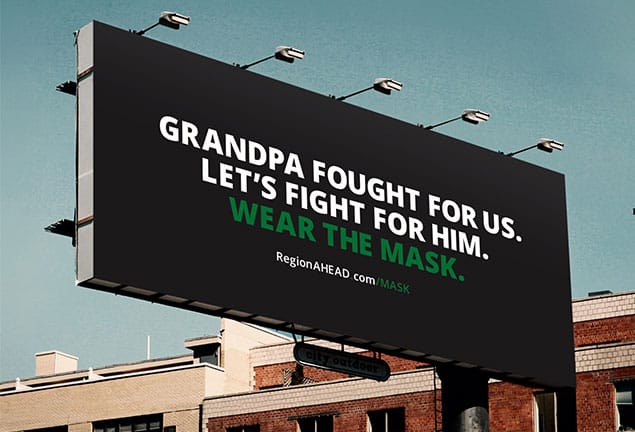 Wear the Mask Covid-19 Marketing Campaign